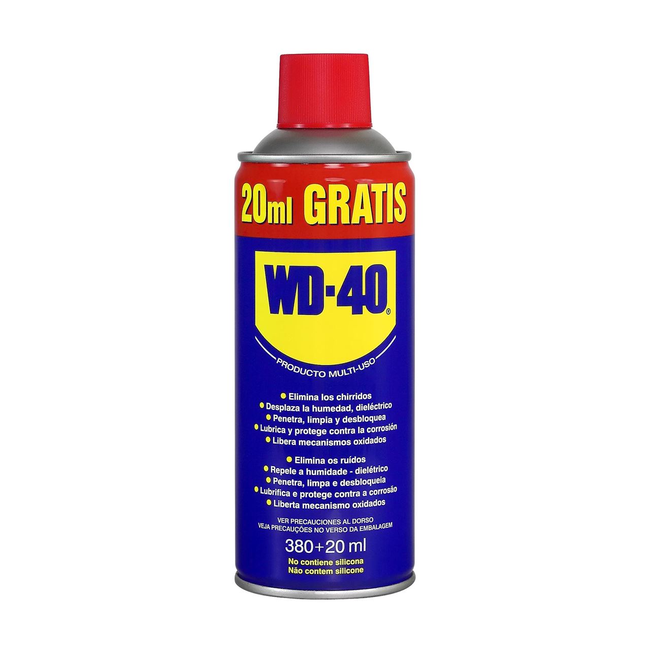 Aerosol WD-40 380+20 ml gratis - Suministros Urquiza
